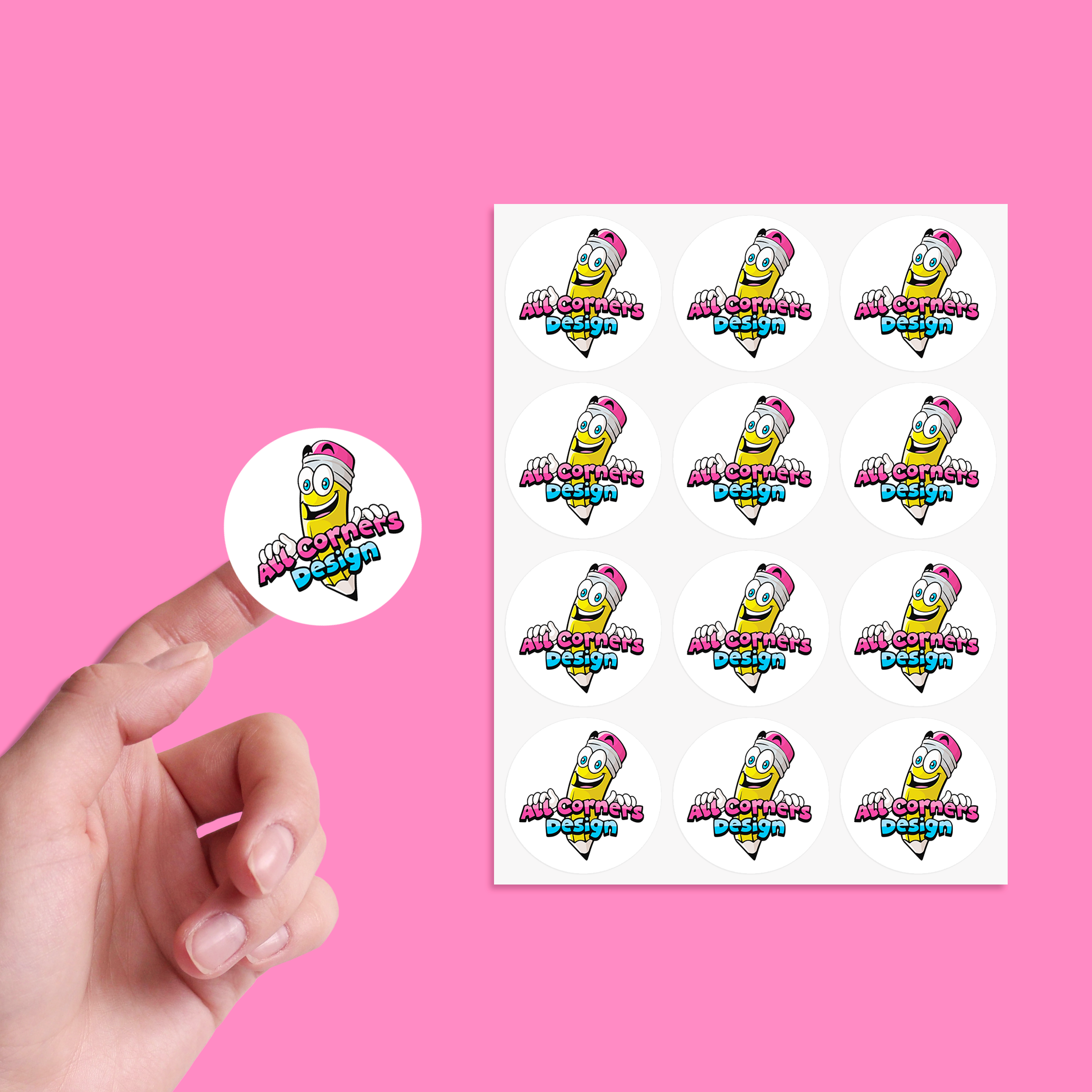 Bulk Vinyl Sticker Sheets - Lake Coogee & Perth, WA | All Corners Design